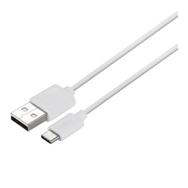АЗУ Inkax Cc 05 С кабелем Type C 2 4 A Белый купить по цене 244