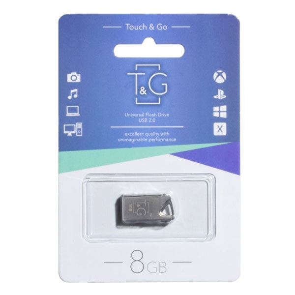 USB Flash T&G Metal 109, 8 Гб., Стальной – купить по цене 208 грн в ...