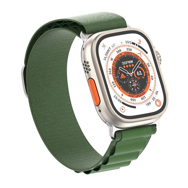 Ремешок Apple Watch Ultra, Alpine Loop, Зеленый – купить по цене 688 ...