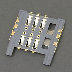 Разъем на SIM карту Fly E141 TV+ / EZZY 3 / EZZY 4 / IQ458 Evo Tech 2 ...