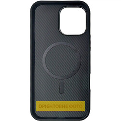 Чохол (накладка) Apple iPhone 16 Pro, Epik Monzo, MagSafe, Чорний ...